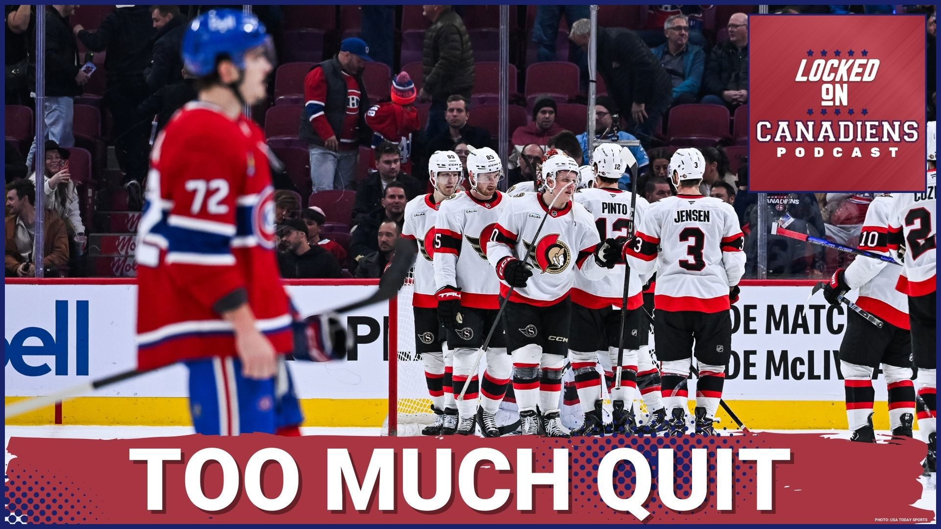 Habs Poor Effort, Lack of Composure DOOM Them vs. Ottawa | Montembeault ...