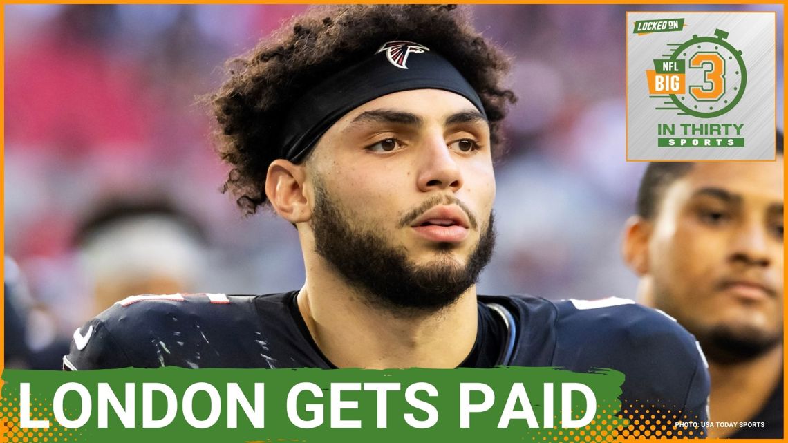 Drake London GETS PAID With Four-Year Extension From Falcons | The Big ...