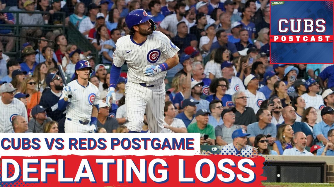 CUBS POSTCAST: The Chicago Cubs suffer a DEFLATING loss and lose ...