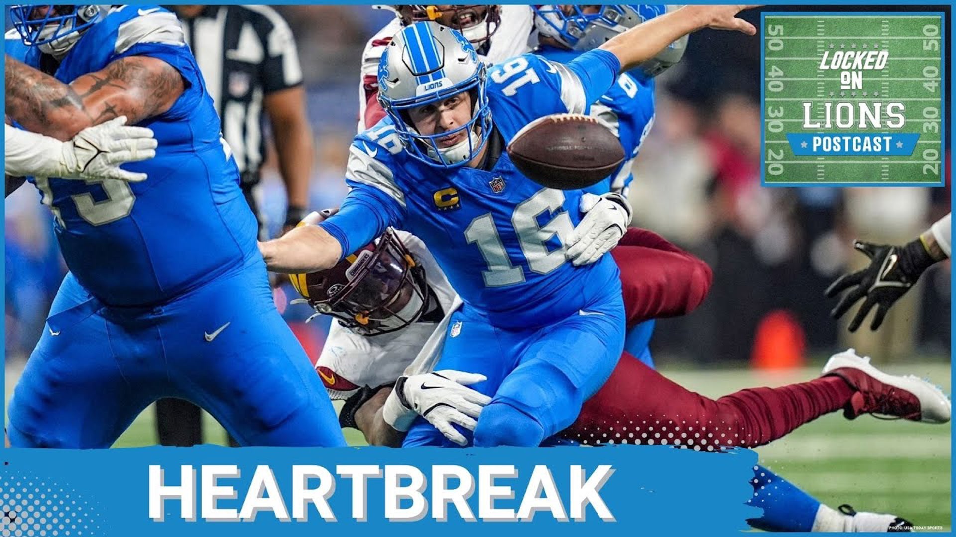 Lions POSTCAST: Detroit Lions LOSE To Washington Commanders In NFC Divisional Round, Season Over ...