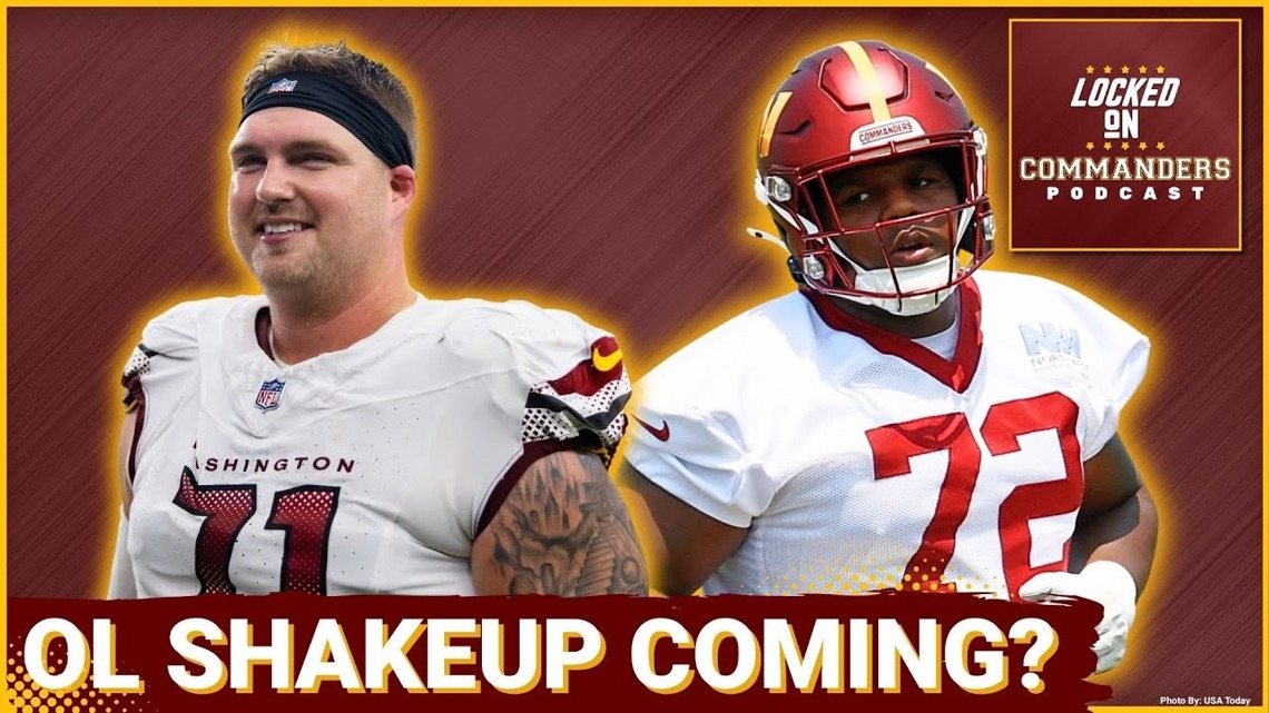 Commanders OL Depth SHUFFLE Before Camp | Unexpected Names Emerge ...