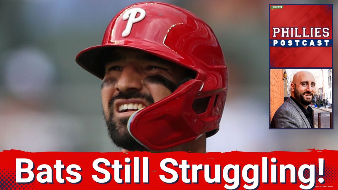 PHILLIES POSTCAST: Philadelphia Phillies' offense CONTINUES to struggle ...