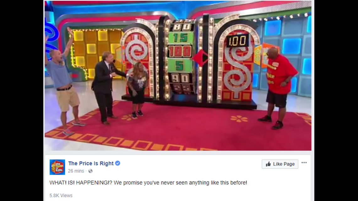 'Price is Right' made history and everyone lost their minds | wltx.com