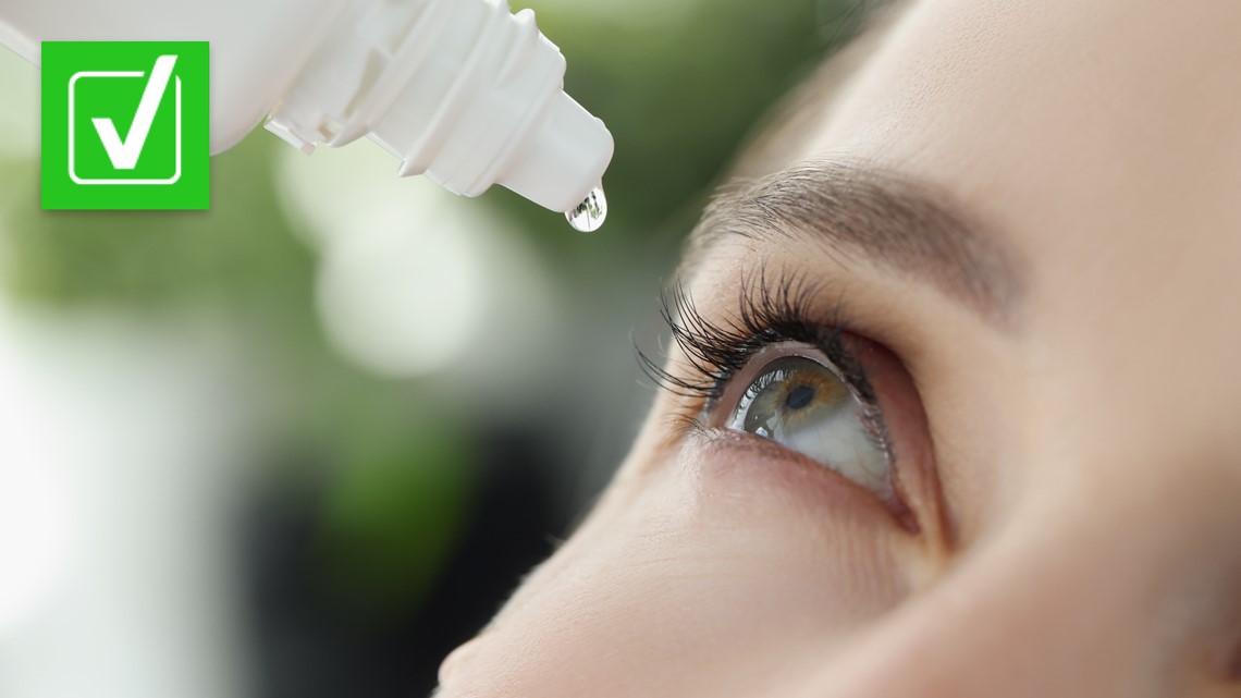 FDA warns to stop using 27 eye drops due to infection risk | wltx.com