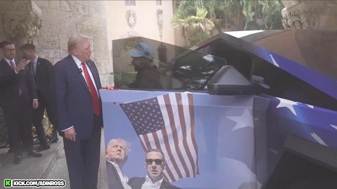 Claims Trump gift of Cybertruck, Rolex violate laws need context | wltx.com