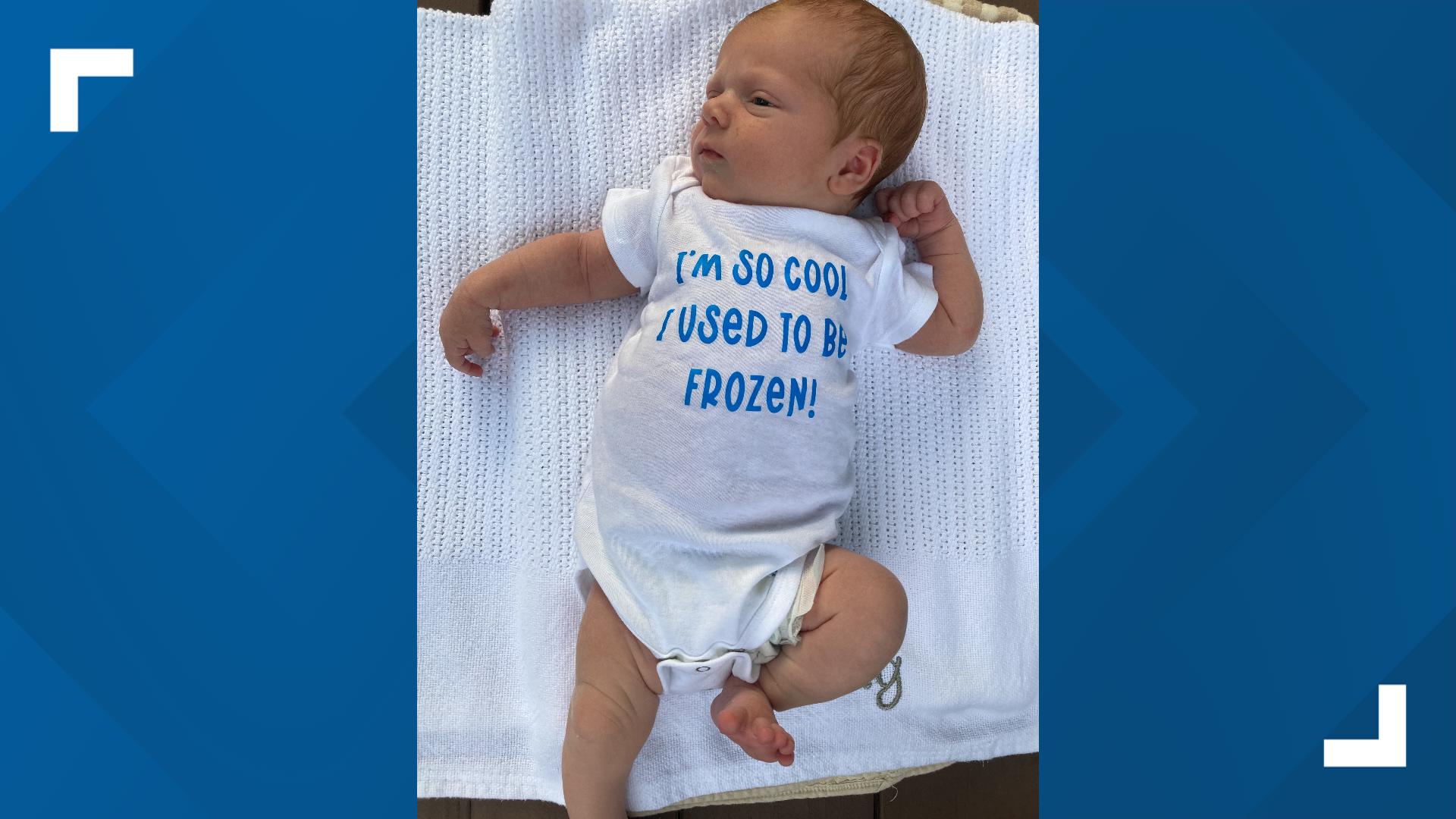 Baby born from 30-year-old frozen embryo sets new record | wltx.com