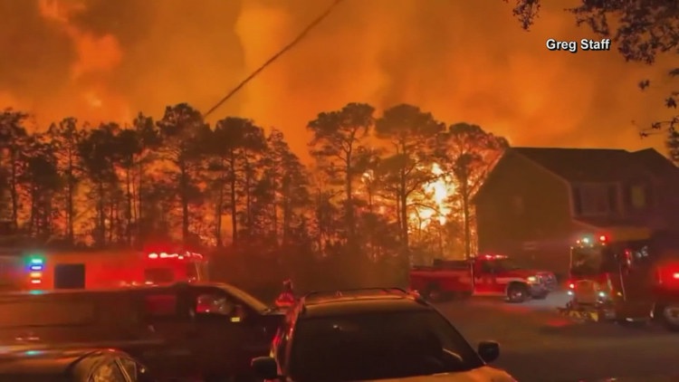 Myrtle Beach wildfire finally 100% contained, SC forestry officials say | wltx.com