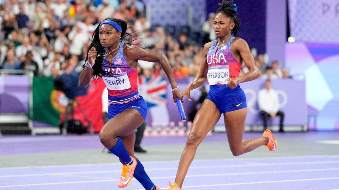Team USA women's 4x100m relay results | wltx.com