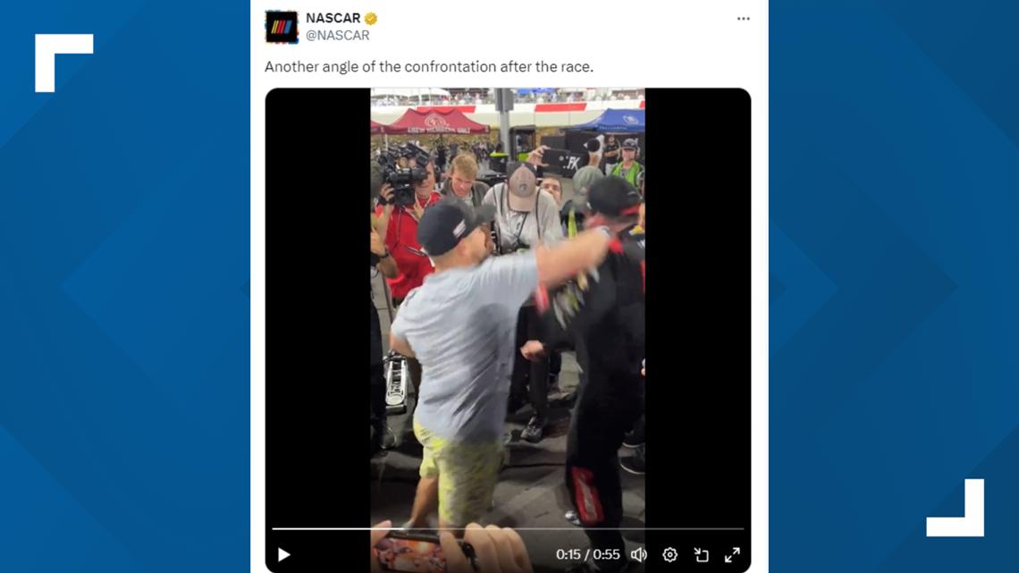 VIDEO | Kyle Busch, Ricky Stenhouse Jr. brawl at All-Star Race | wltx.com