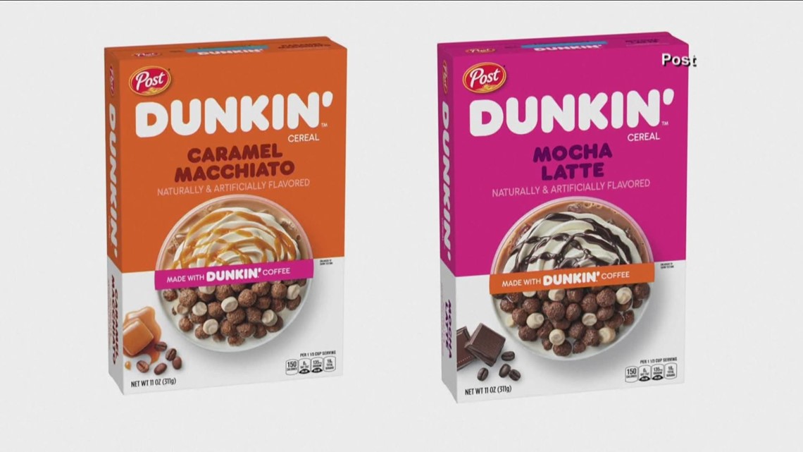 Dunkin creates dog toys, 2 new coffee-flavored cereals | wltx.com Dunkin creates dog toys, 2 new coffee-flavored cereals | wltx.com