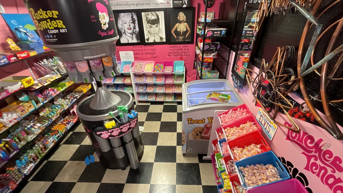 Ghost in haunted candy shop connects owner with town's past | wltx.com