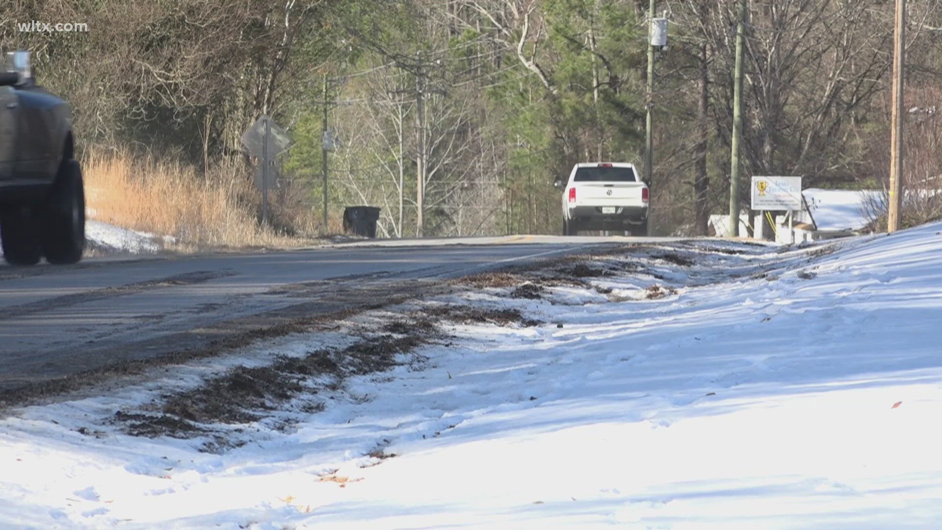 Some shaded roads remain icy in Irmo despite sunshine | wltx.com