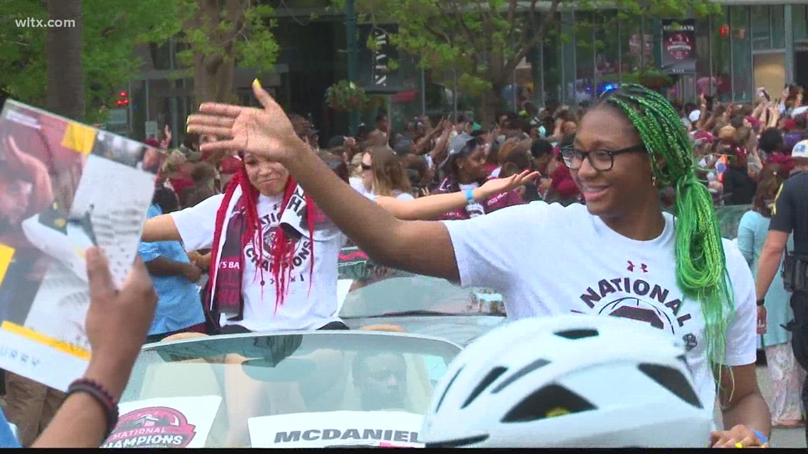 "Let's run it back": Gamecock Nation celebrates South Carolina Women's ...