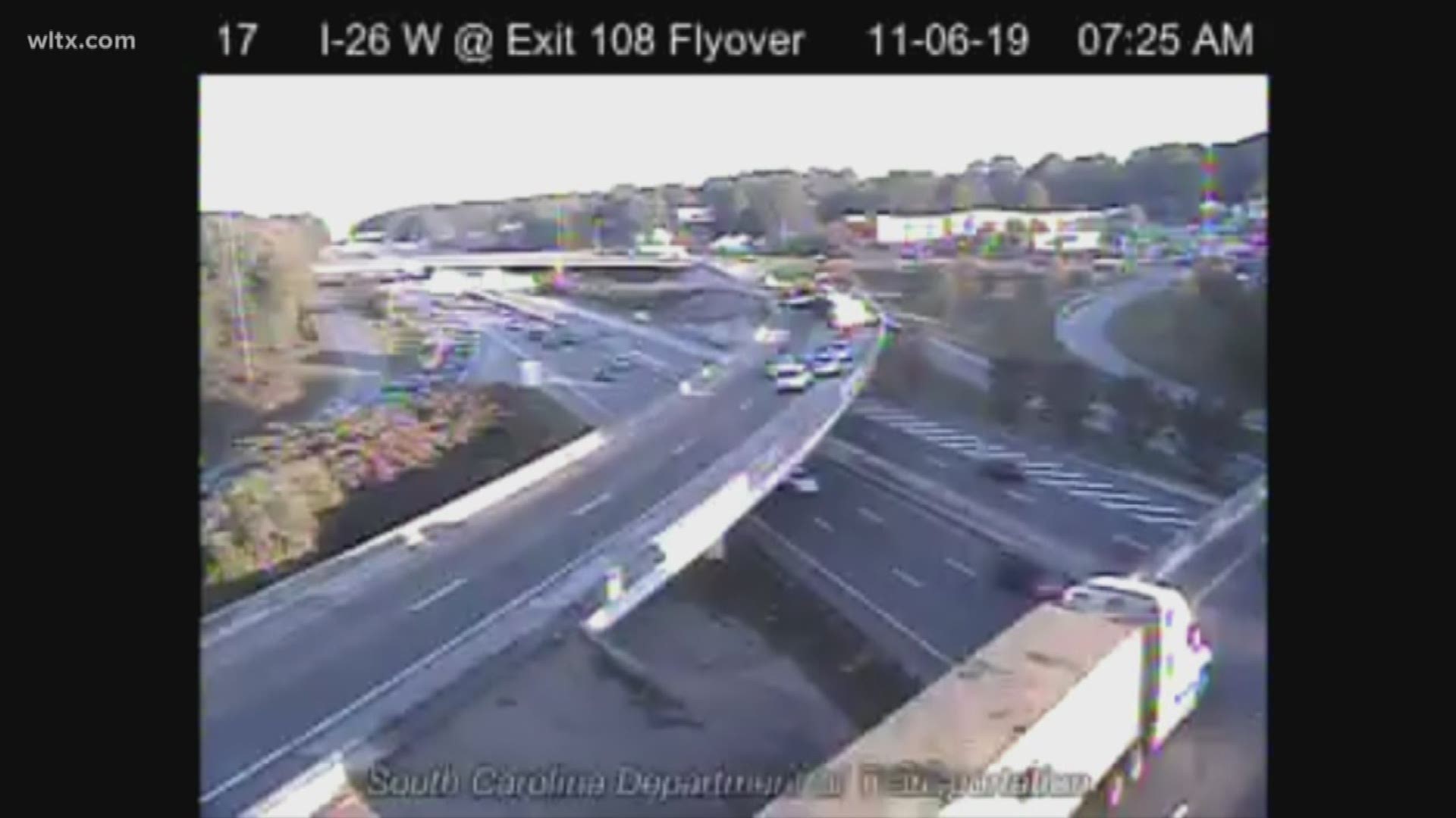 I-26 near Bush River reopens after crash blocks it for hours | wltx.com