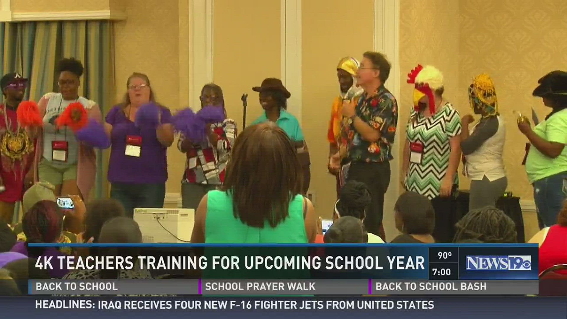 Hundreds of 4K Teachers Train for School Year | wltx.com