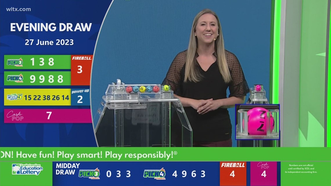 SC lottery winning numbers for June 27, 2023 | wltx.com