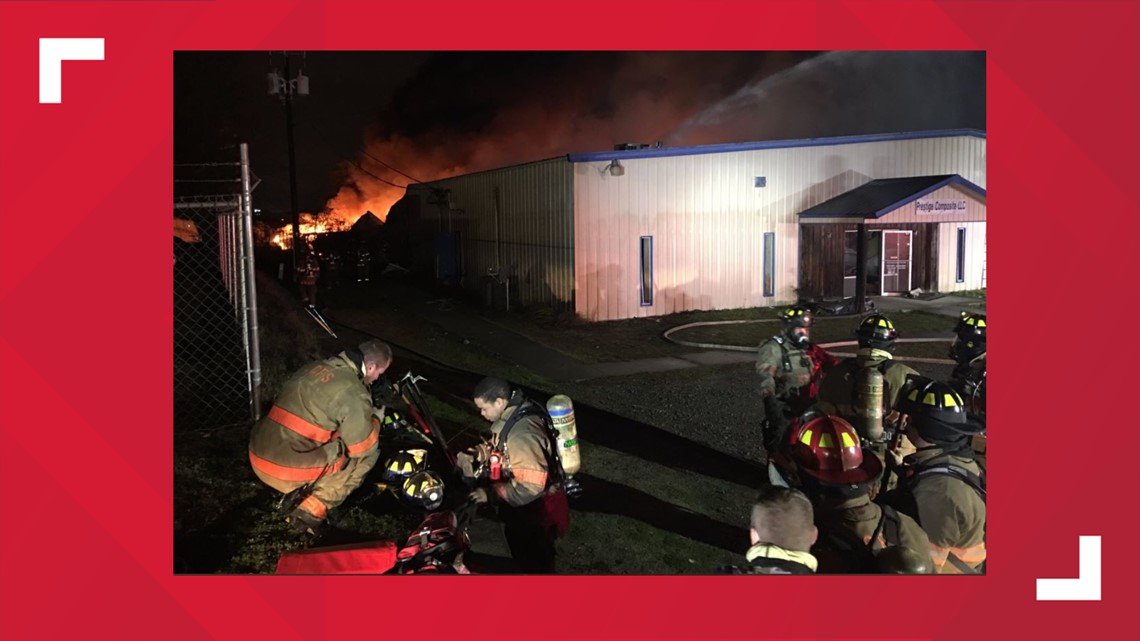 Firefighters battle early morning business fire in Lexington | wltx.com