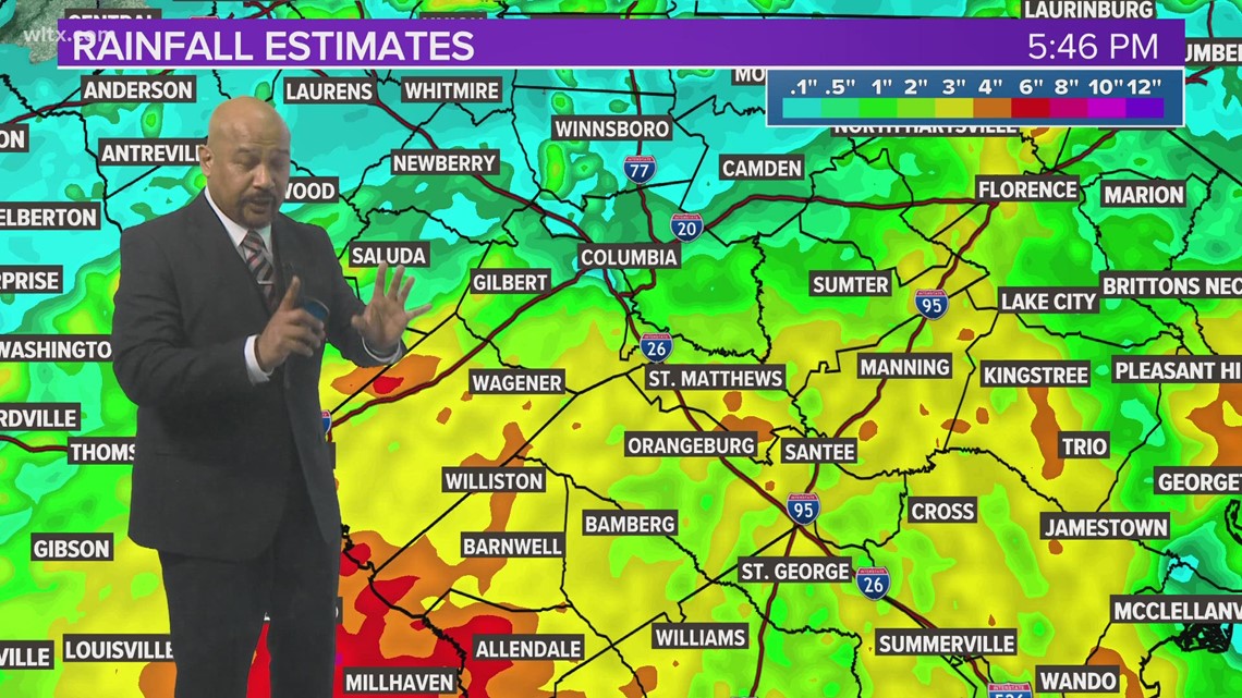 Tracking Idalia and the rain in South Carolina | wltx.com