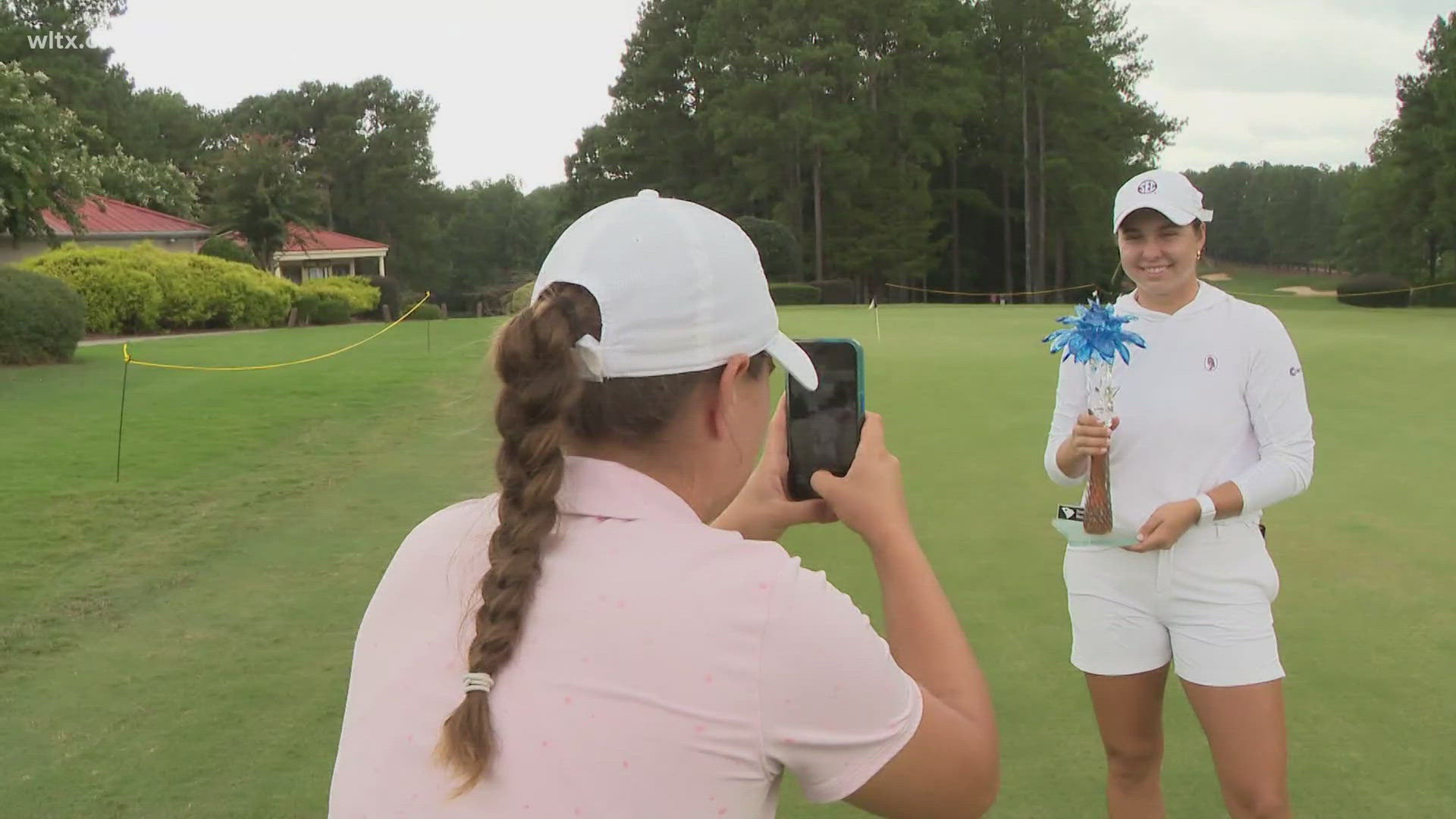 Former Gamecock golfer Sophia Burnett wins the South Carolina Women's Open | wltx.com