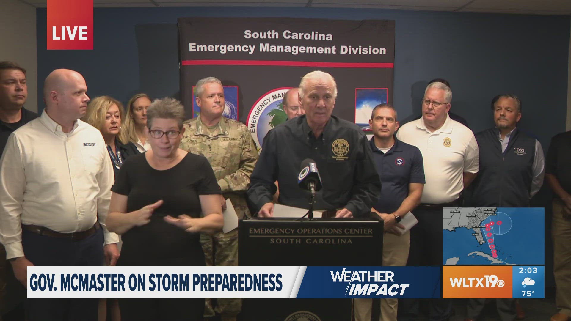 Are mandatory evacuations underway or planned in South Carolina? | wltx.com