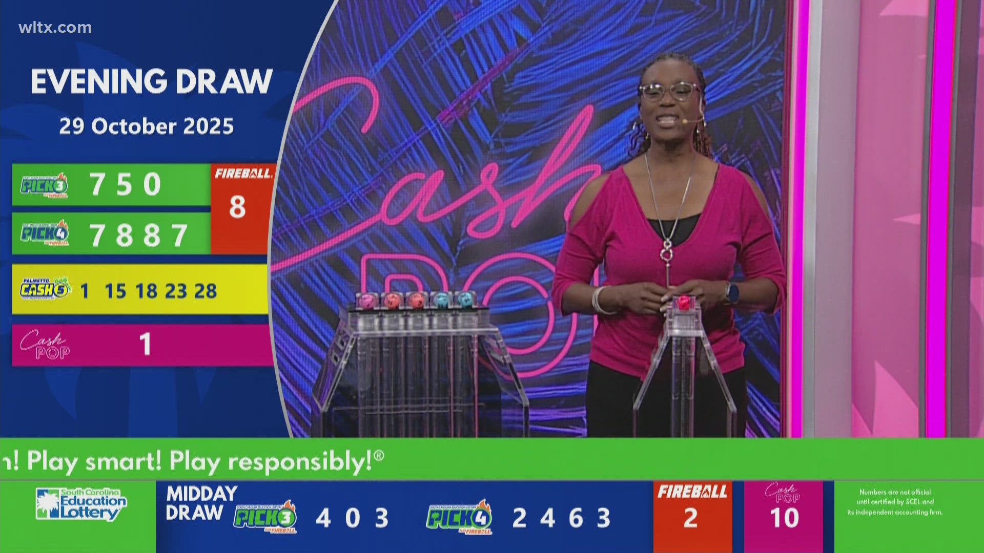 $170,000 Palmetto Cash 5 ticket sold in Columbia, South Carolina | wltx.com