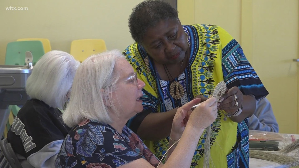 Gullah sweetgrass basket sewing showcased at Riverbanks Botanical ...