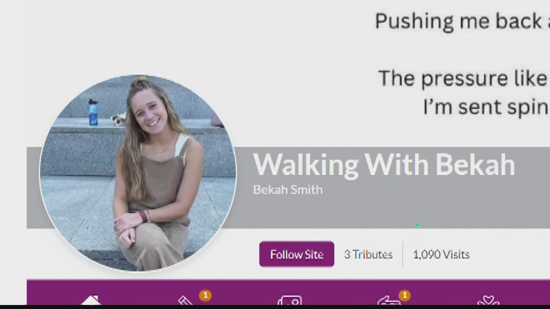 Bekah Smith, daughter of River Bluff principal, has neck brace removed ...