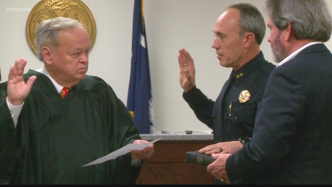 New Forest Acres police chief sworn in | wltx.com