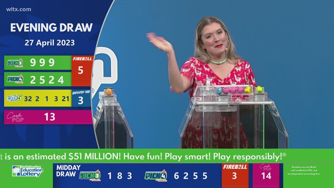 Evening SC lottery results for April 27, 2023 | wltx.com