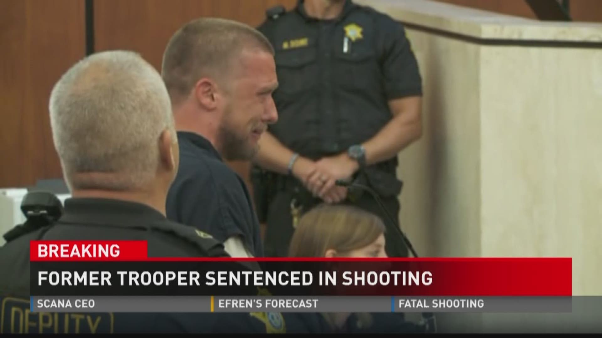 Ex-SC Officer Sentenced for Shooting Man, Tells Him 'I Screwed Up ...