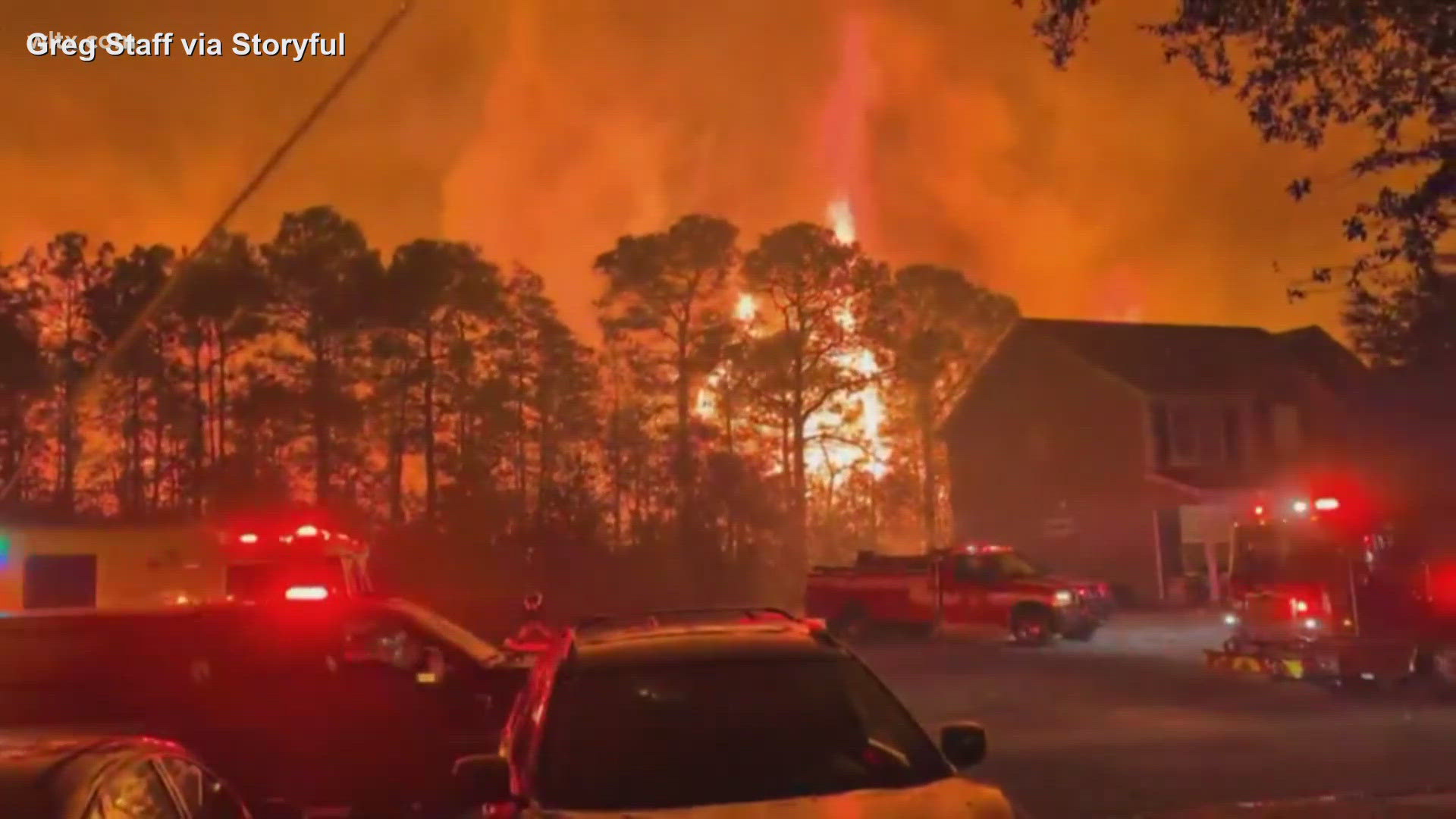 Myrtle Beach woman charged in Carolina Forest wildfire that burned 2,000 acres | wltx.com