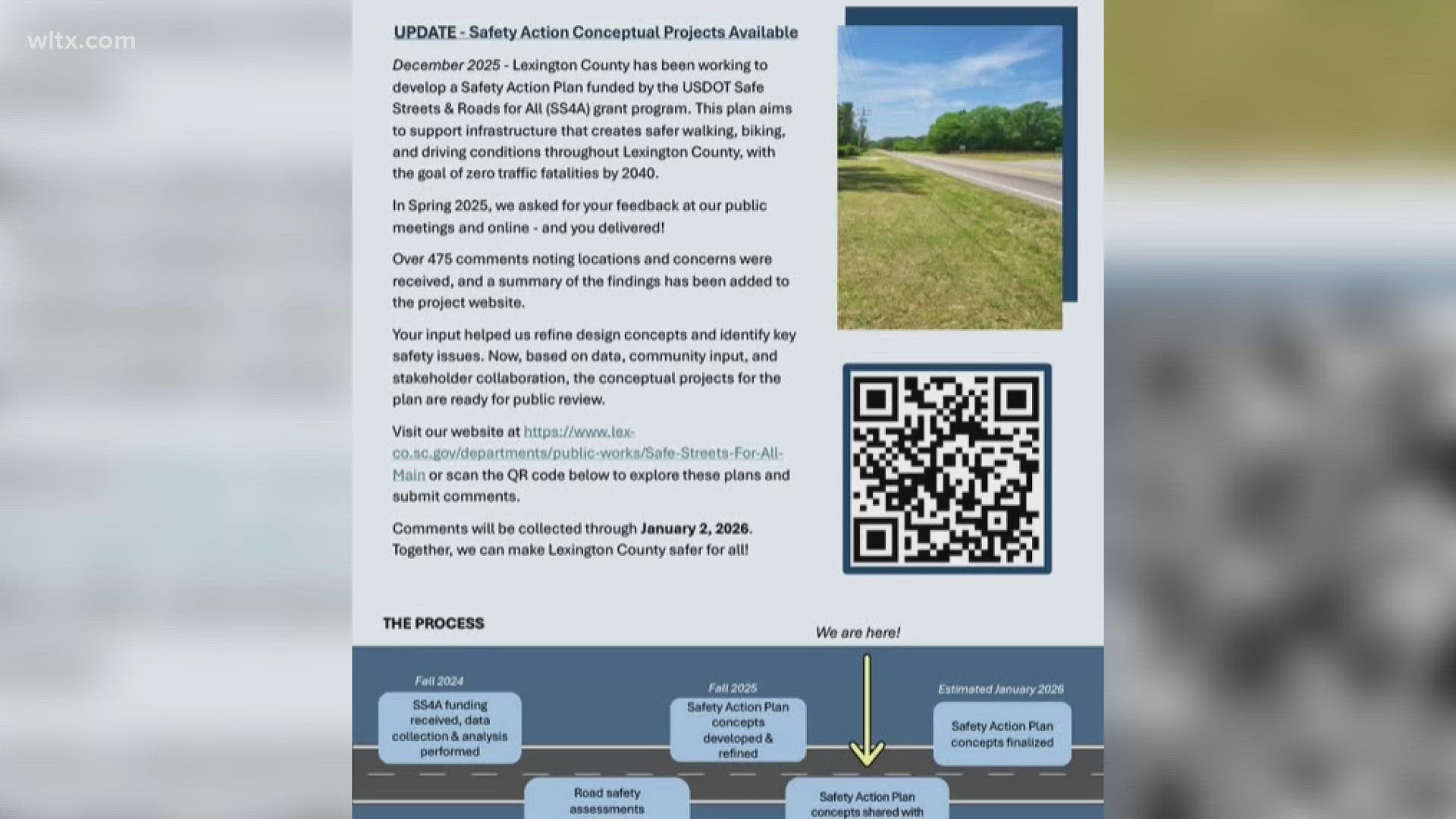 Lexington County looking for input on the safety action plan | wltx.com
