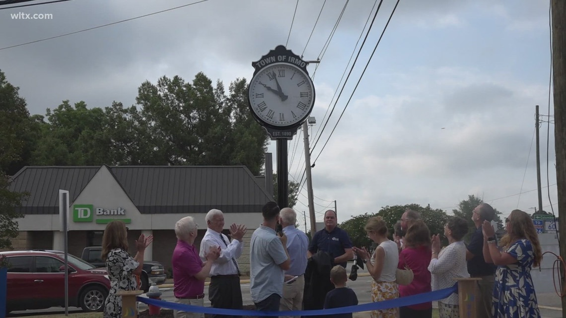 New clock in Irmo unveiled | wltx.com