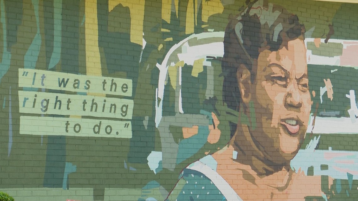 Sarah Mae Flemming mural unveiled in Columbia | wltx.com