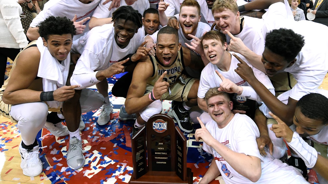 Wofford wins SoCon Tournament, earns automatic bid to the NCAA ...