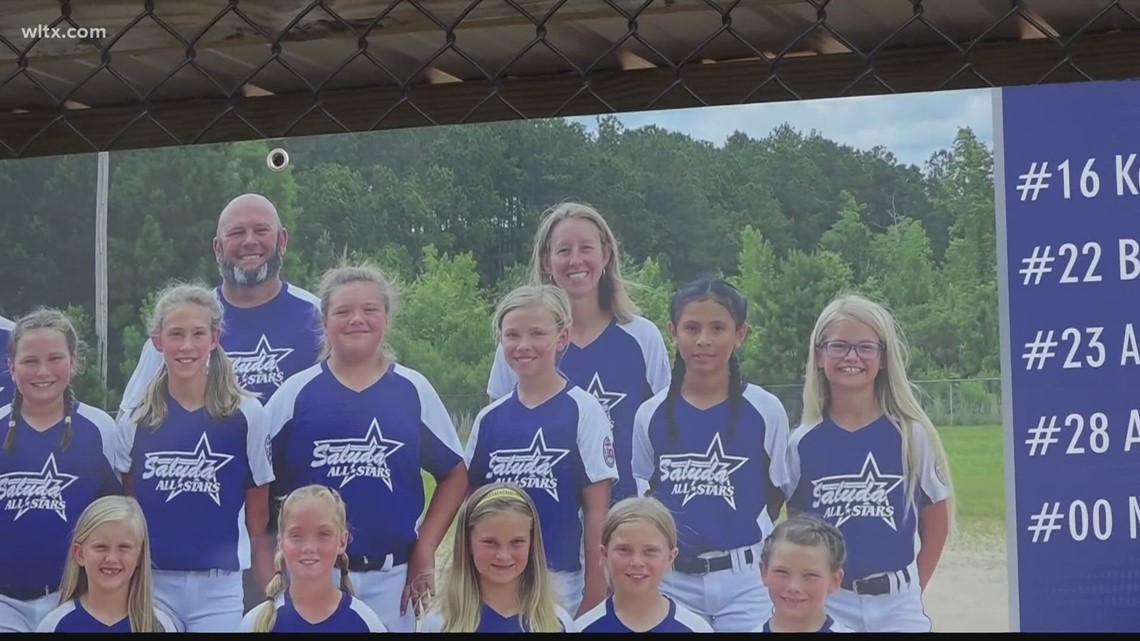 Saluda little league softball coach battling breast cancer | wltx.com