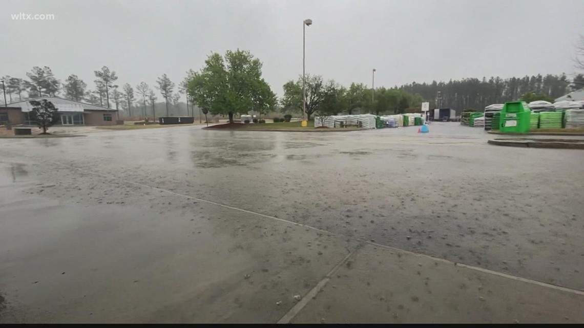 Heavy, consistent rain in Camden, South Carolina | wltx.com