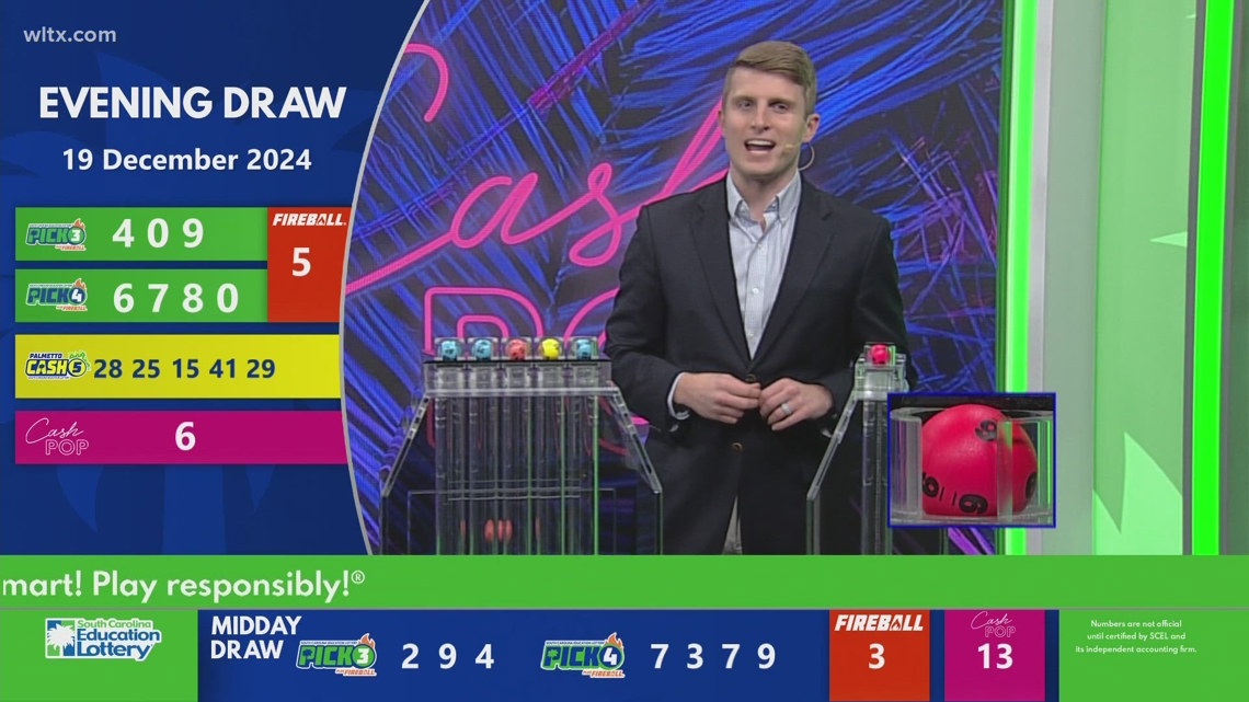 Evening SC winning lottery numbers for December 19, 2024 | wltx.com