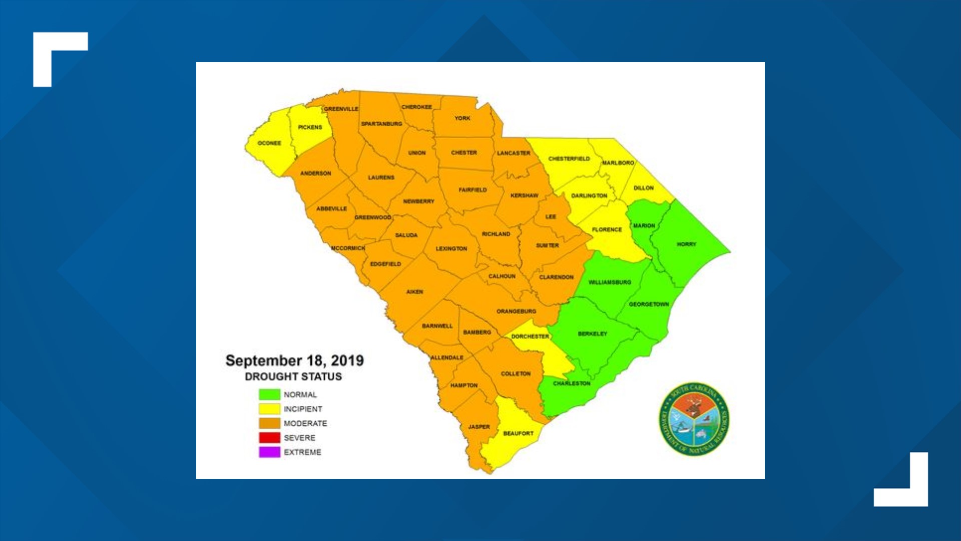 31 South Carolina counties in moderate drought | wltx.com