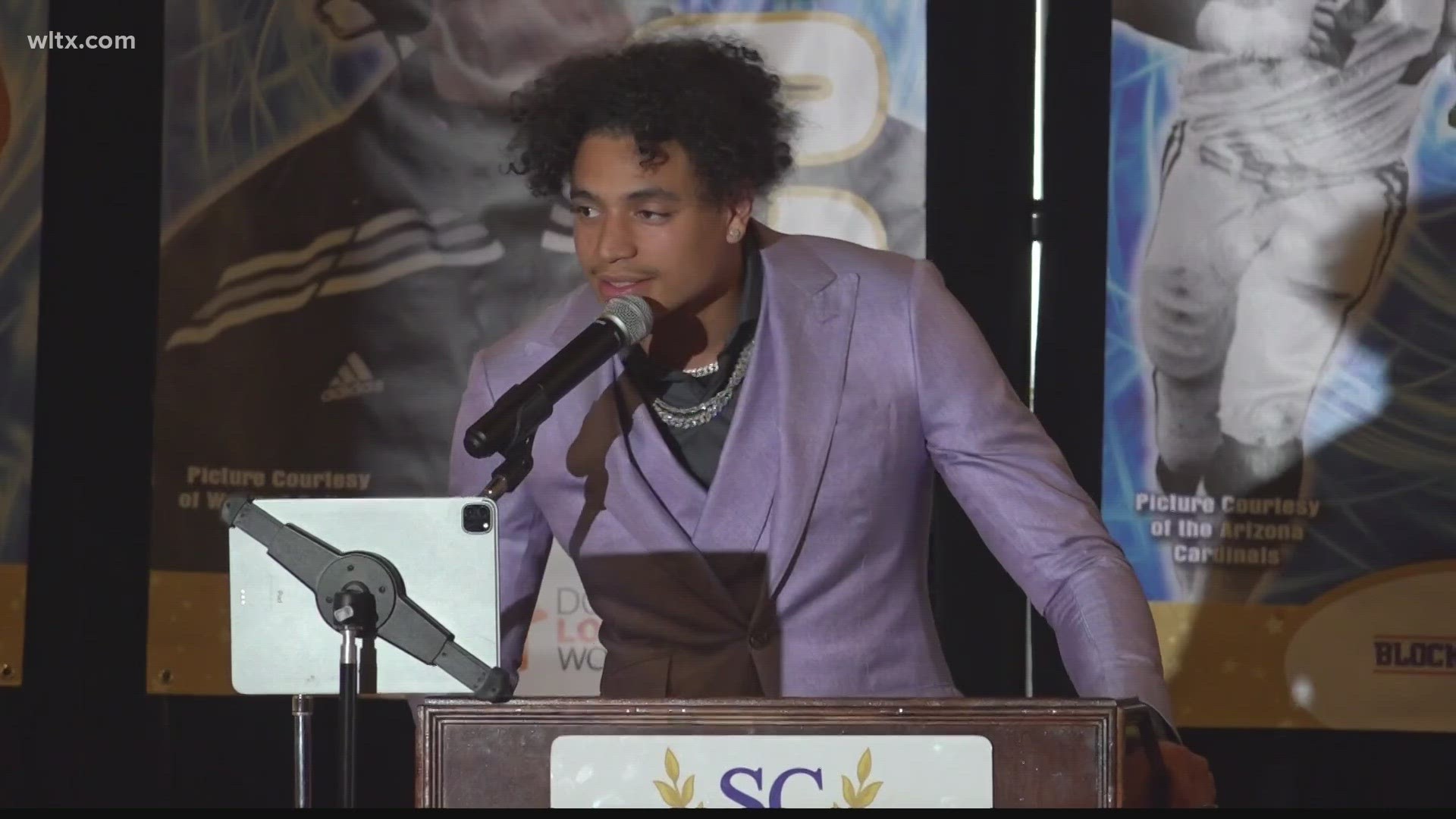 Hyatt receives the Blanchard-Rogers Trophy | wltx.com