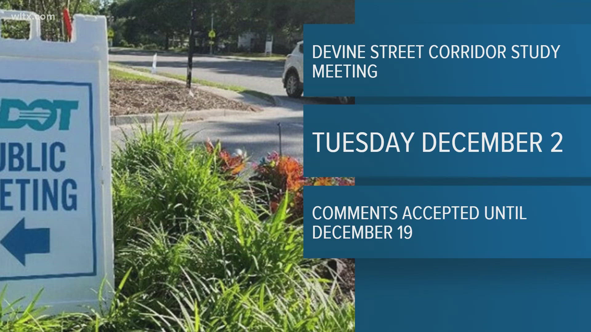SCDOT seeks feedback on Devine Street Corridor Study at December 2 ...
