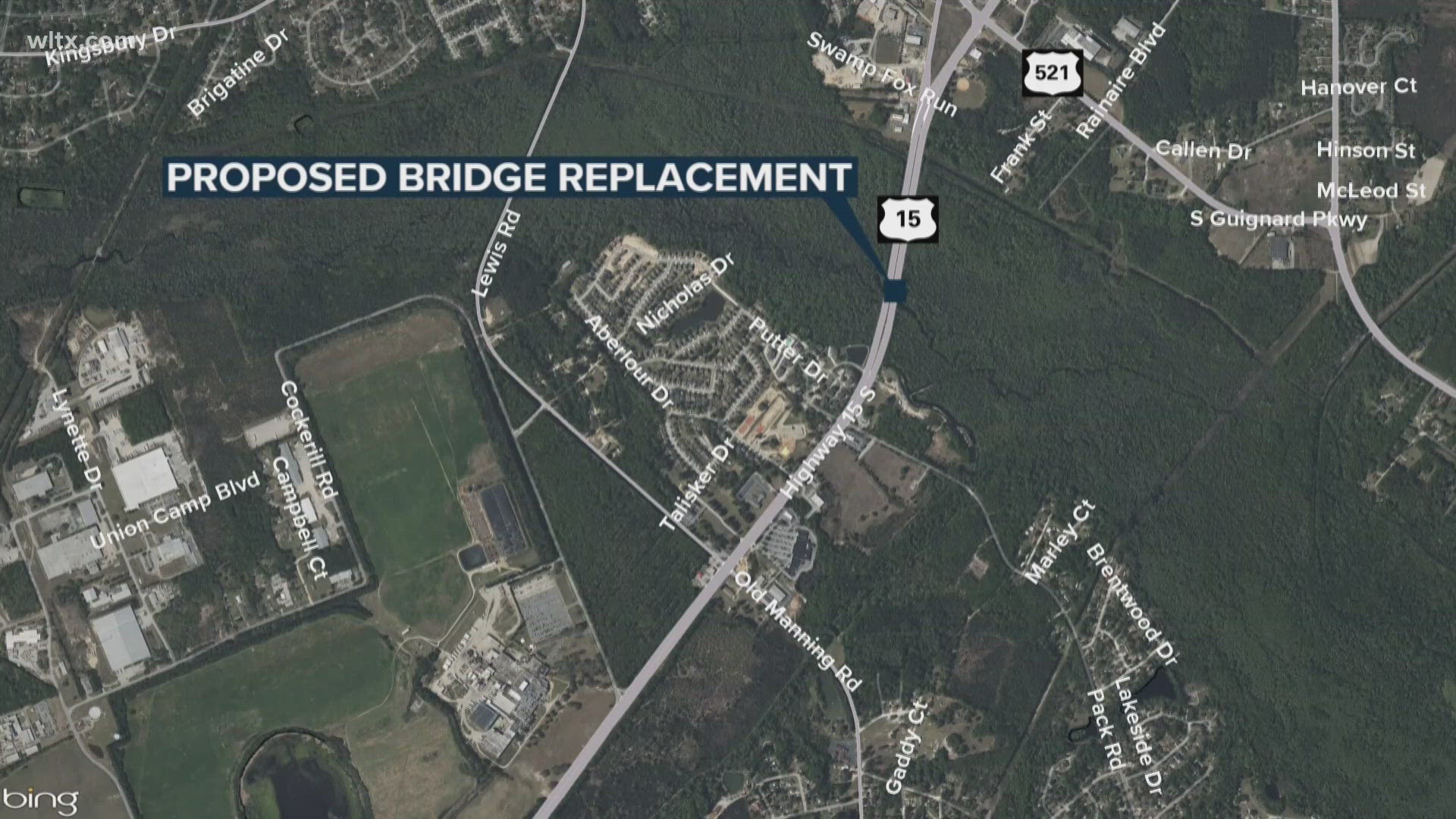 SCDOT seeks input on plan to replace Sumter County bridge | wltx.com