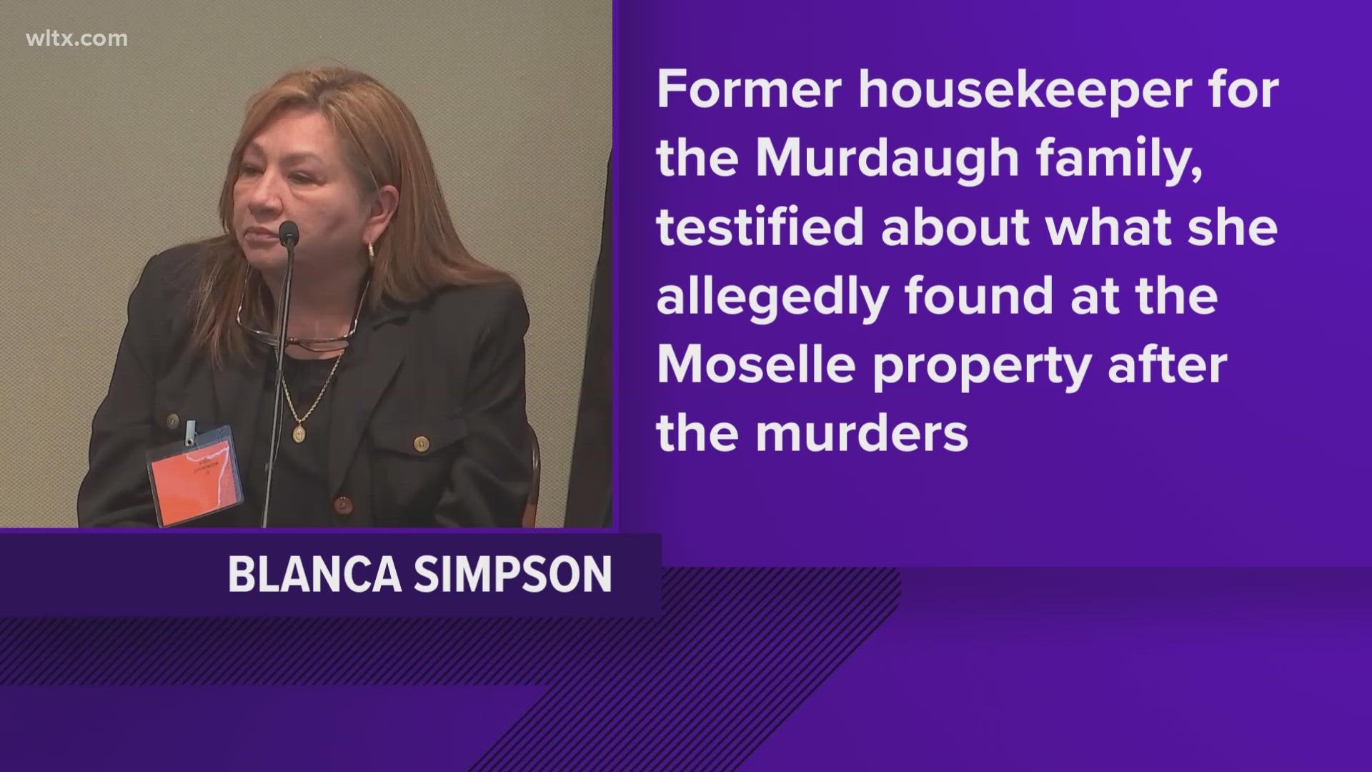 What the former Murdaugh housekeeper said at trial | wltx.com