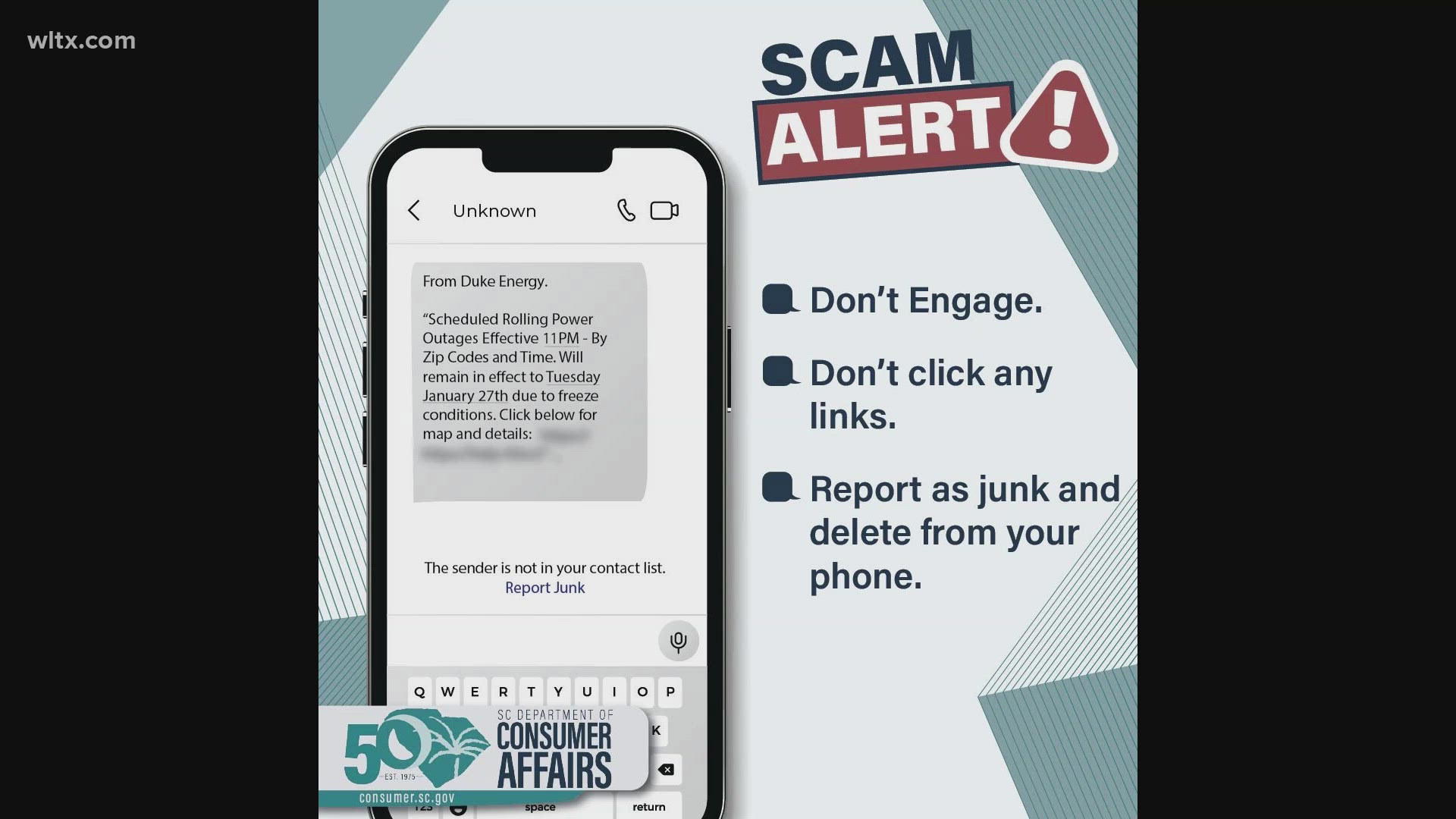 Scam targeting Duke Energy users | wltx.com