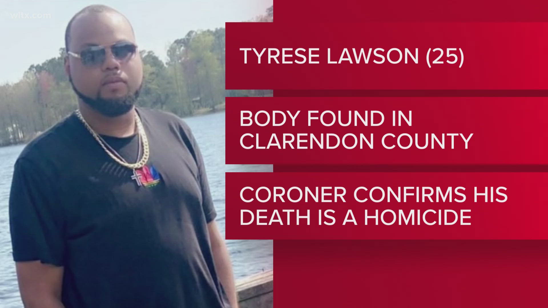 Tyrese Najae Lawson found dead in Clarendon County | wltx.com