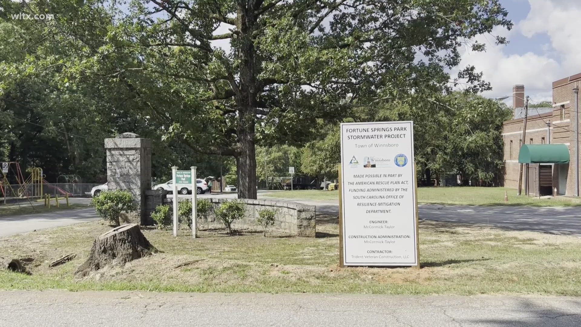 Winnsboro begins Fortune Springs Park stormwater project | wltx.com