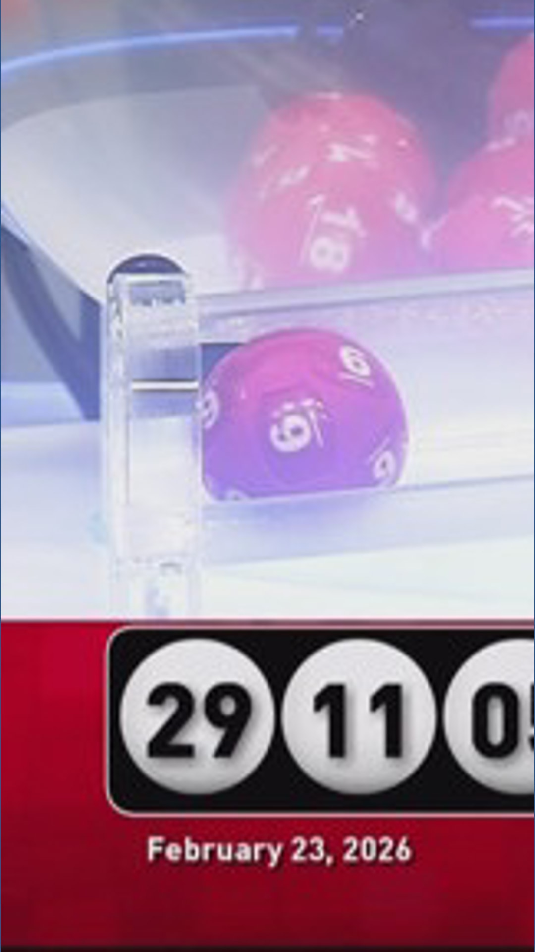 Powerball: February 23, 2026 | wltx.com