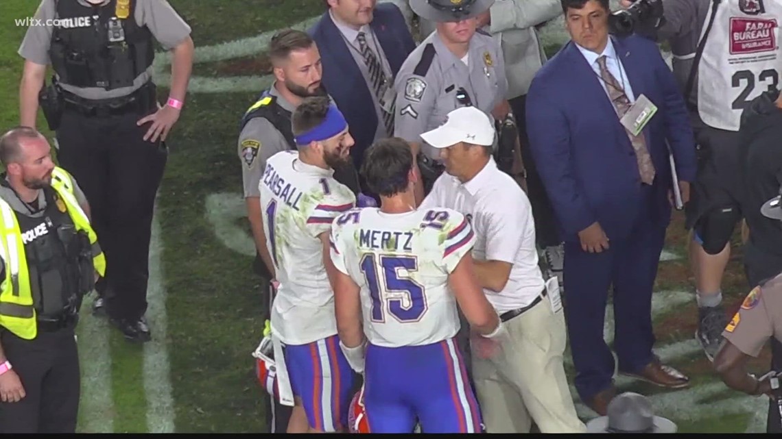 So, how did Shane Beamer break his foot? | wltx.com