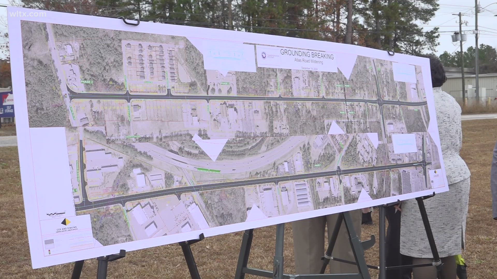 Atlas Road widening to bring turn lanes, bike lanes, sidewalks | wltx.com