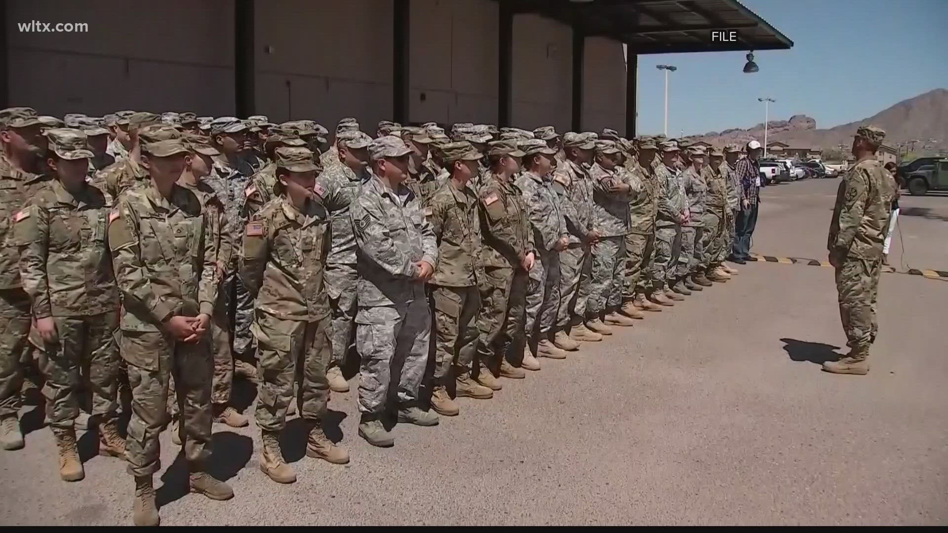 South Carolina National Guard deploying to Texas-Mexico border | wltx.com